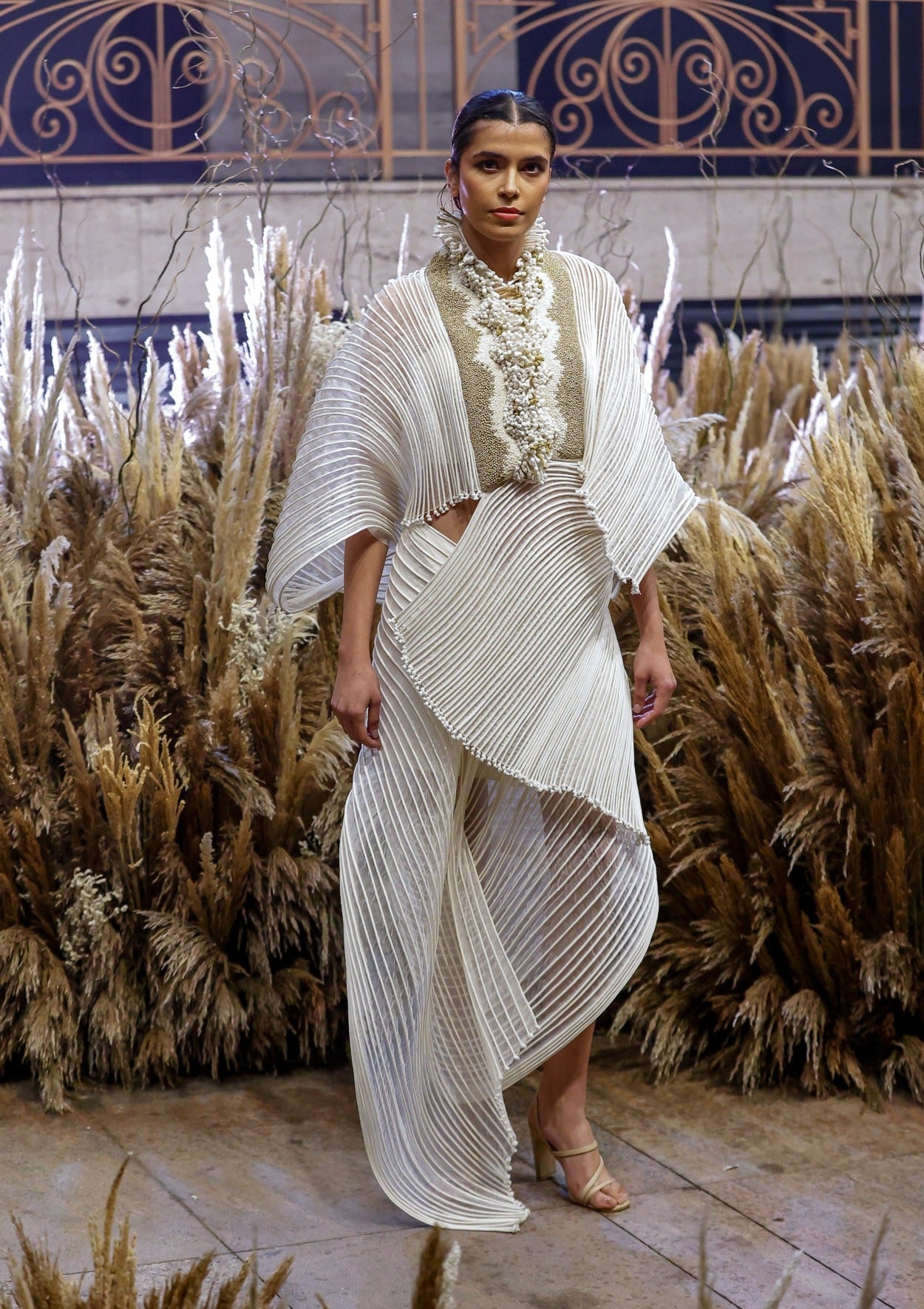 Asymmetrical Corded Skirt – VAISHALI S